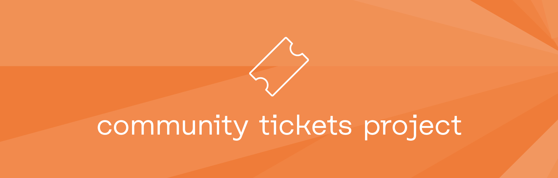 Community Tickets Project - Unity Theatre